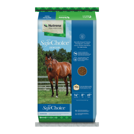 Nutrena SafeChoice Senior Horse Feed - D&D Feed & Supply