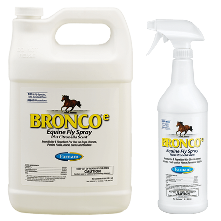 Bronco e Equine Fly Spray Plus Citronella Scent - D&D Feed & Supply