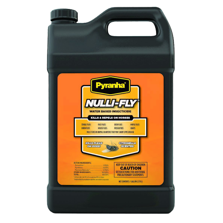 Pyranha Nulli-Fly Horse Insecticide Spray, Gallon - D&D Feed & Supply