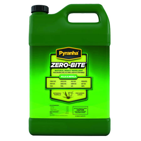 Pyranha Zero-Bite Natural Horse Insect Repellent, Gallon - D&D Feed ...