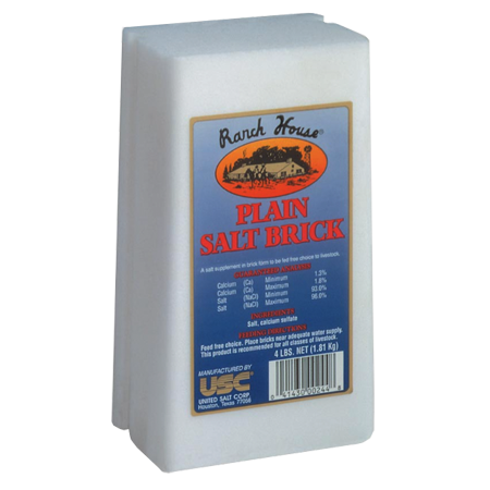 Ranch House Plain Salt Brick - D&D Feed & Supply