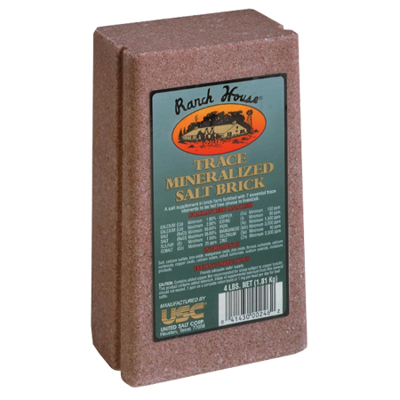 Ranch House Mineralized Salt Brick - D&D Feed & Supply