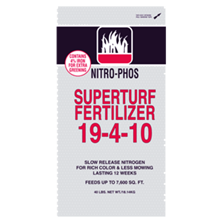 Nitro-Phos Superturf Fertilizer 19-4-10 - D&D Feed & Supply