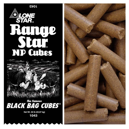 Lone Star Range Star NP Cubes - D&D Feed & Supply